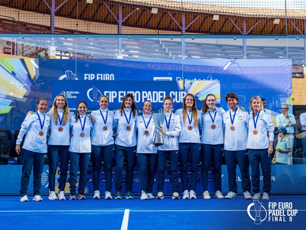 Joma on the podium at the 2025 European Padel Championship - Joma World